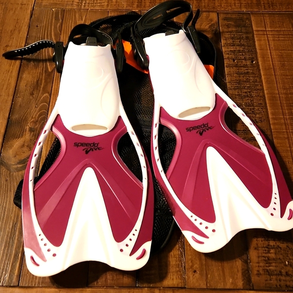 Speedo | Swim | Speedo Dive Reef Scout Swimming Fin Kids Lxl Sz 4 ...